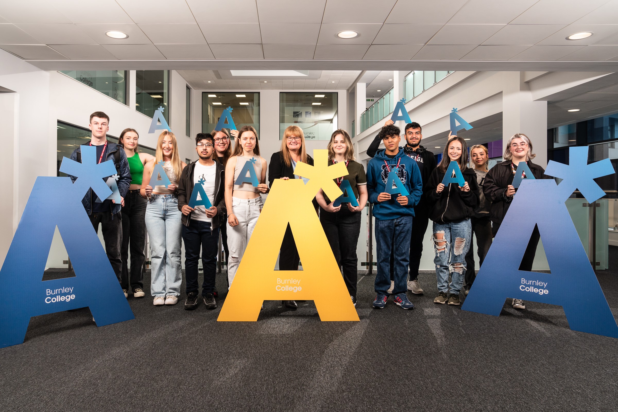 Burnley College Students Shine Bright With Amazing A Level Results ...